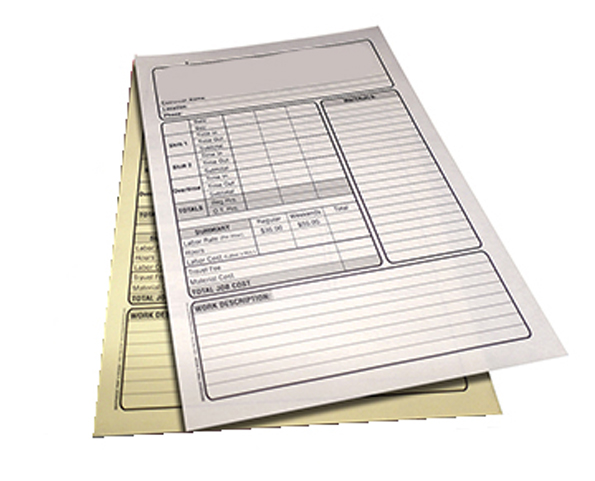 A5 Two part NCR Carbonless Sets,Pads - Toosey Print